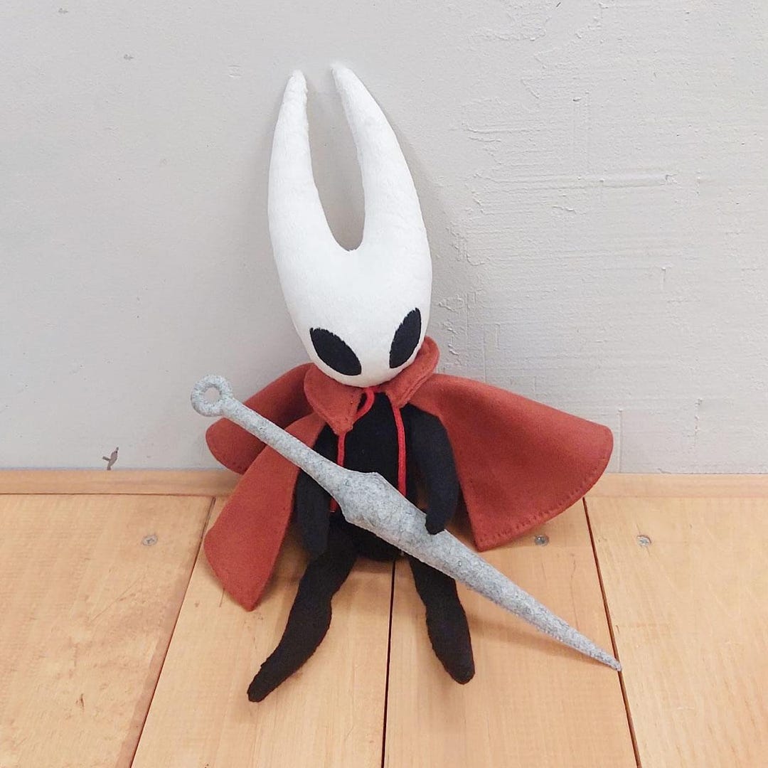 Hornet Plush, Hollow Knight Plushie, Gamer Boyfriend Gift - Etsy