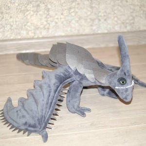 Razorwhip Plush, How to Train Your Dragon, Dragon Plush, Httyd - Etsy