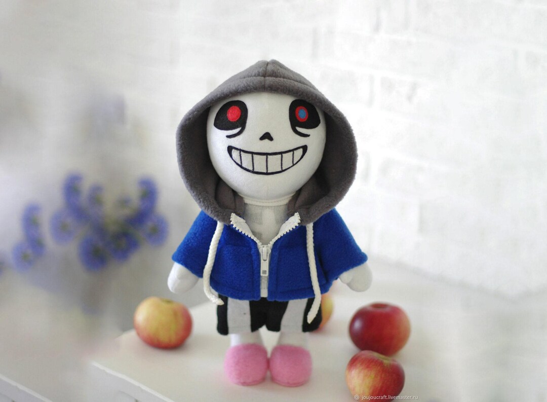 Dust Undertale Sans Plush, Gamer Boyfriend Gift, Kawaii Plushie ...