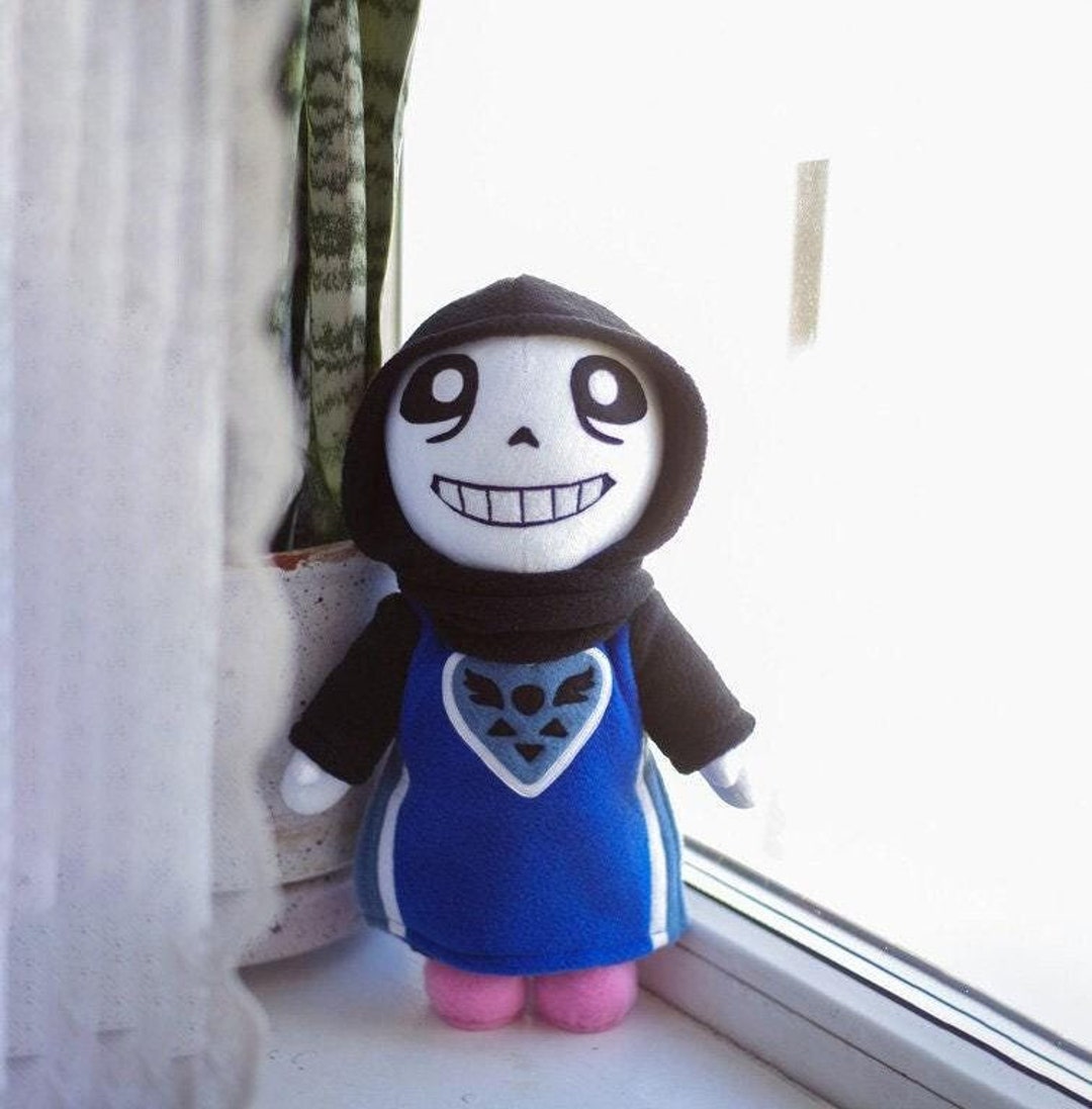 Alter Undertale Sans Plush, Gamer Boyfriend Gift, Sans Undertale ...