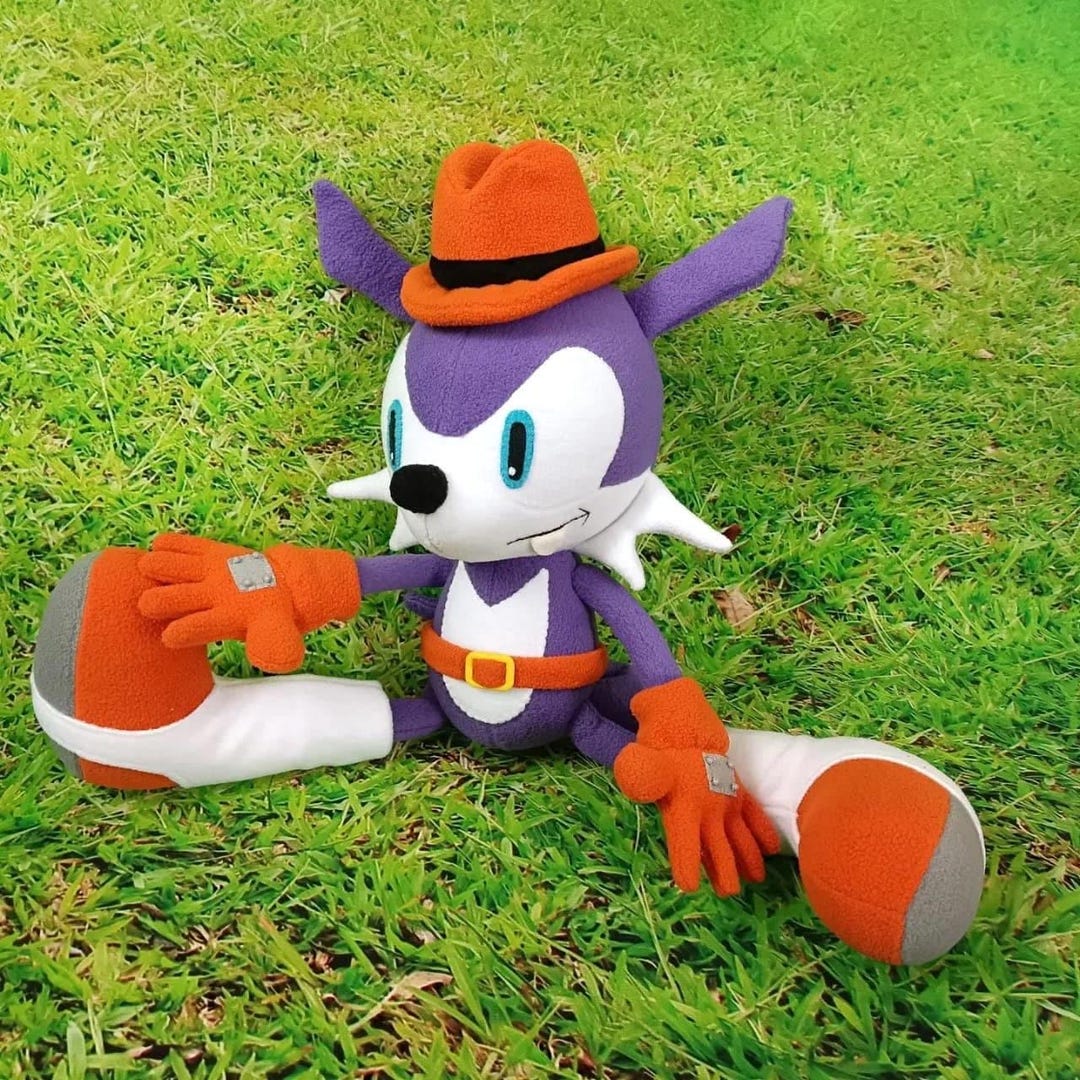 Fang the Sniper Sonic the Hedgehog, Sonic Birthday, Stuffed Animal 17 ...