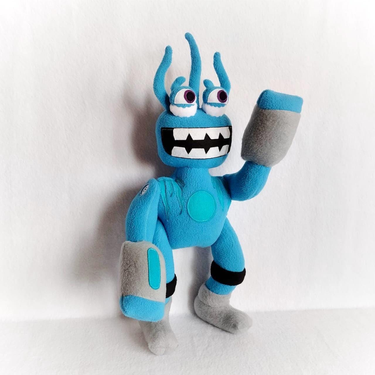 Wubbox Plush Ice Island My Singing Monsters, Monster Plush, Weirdcore ...