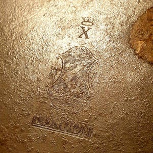 Rare Antique 18th Century Pewter Plate by Thomas Groce, London 1734 ...