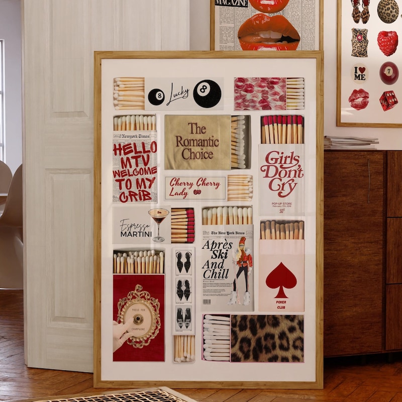 Aesthetic Match Boxes - Etsy