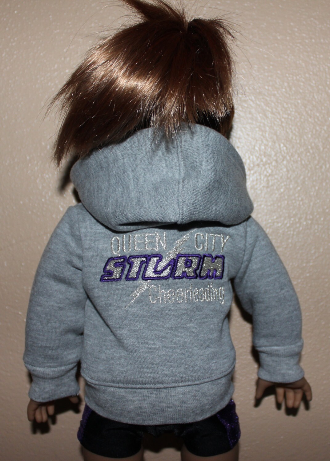 Custom Hoodie For American Girl Doll Or Any 18 Doll Etsy