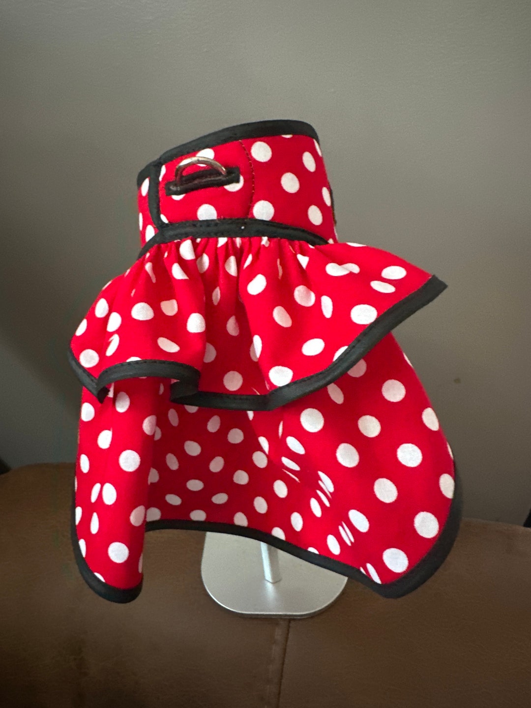 Minnie Mouse Red Polka Dot, No Choke Harness, Small, X-small & Teeny ...