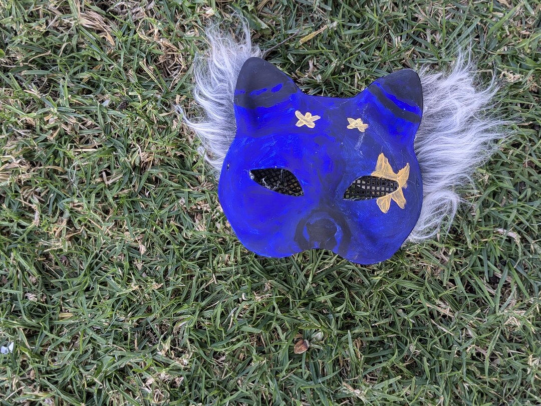 Blue Therian Mask - Etsy