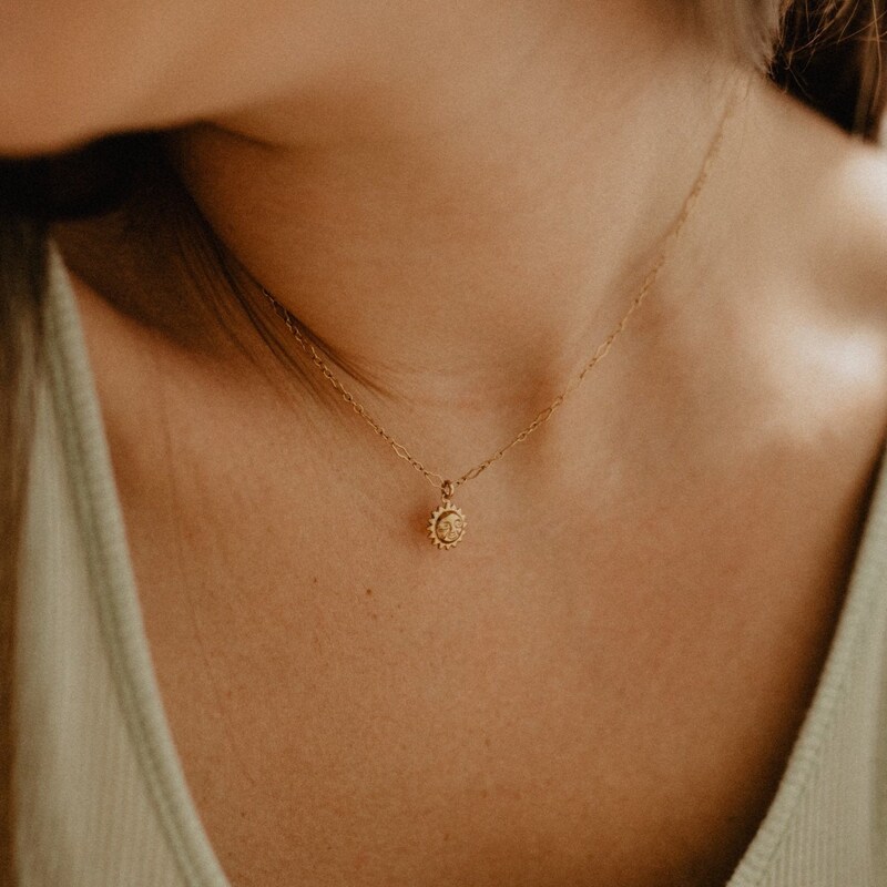 Gold Necklace Dainty - Etsy