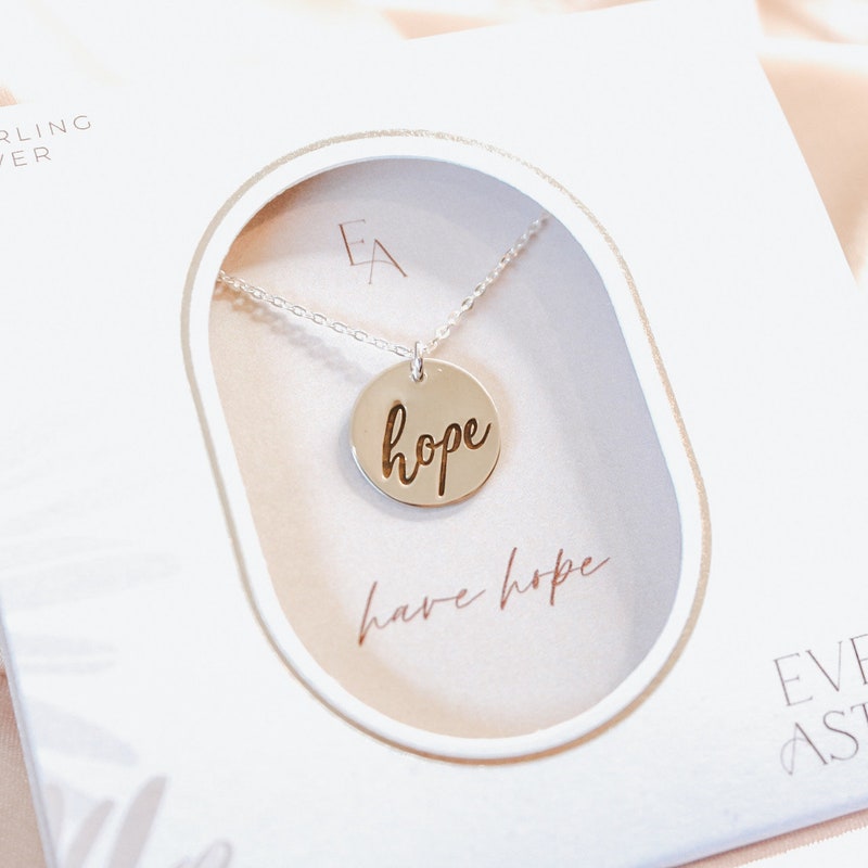 Hope Necklace - Etsy
