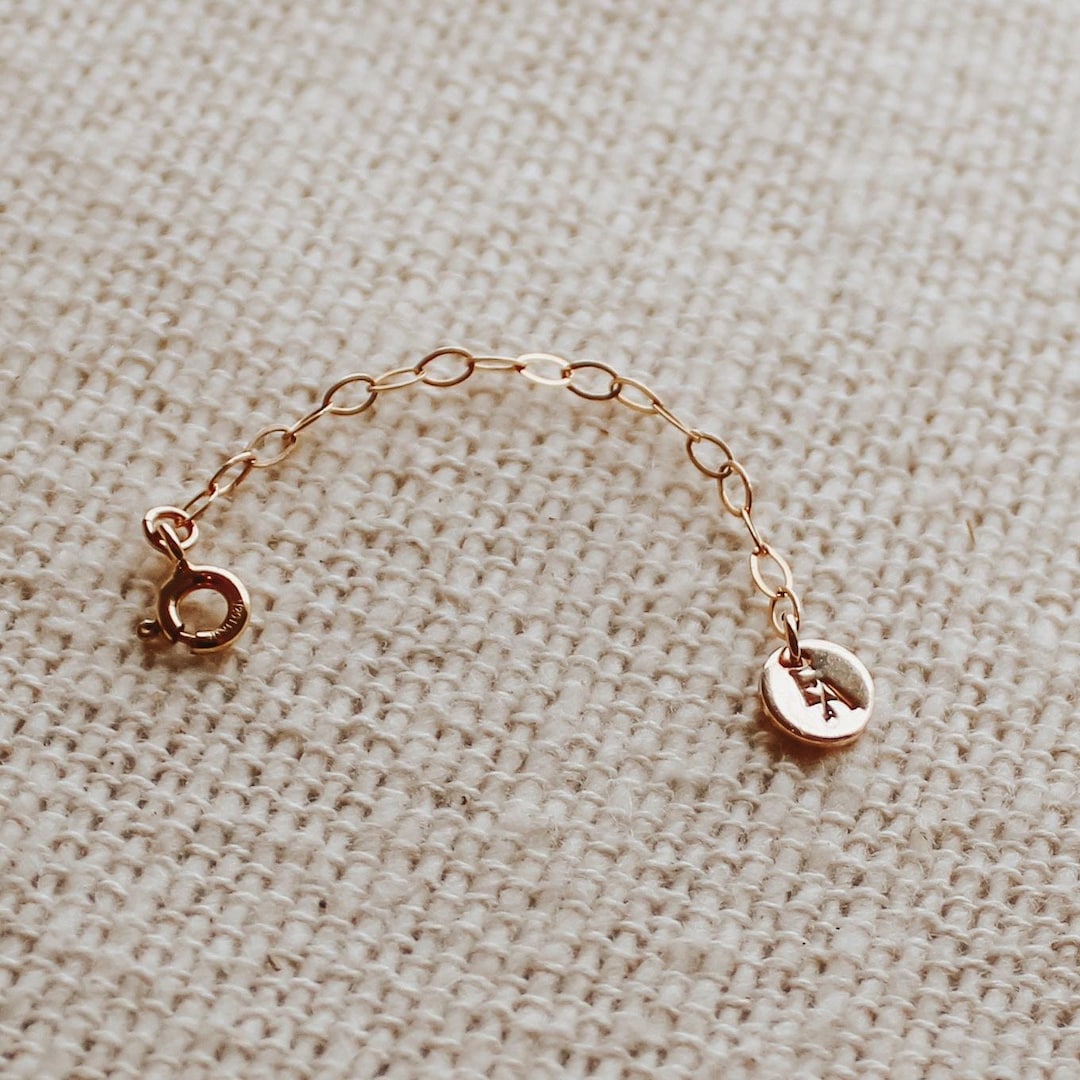 Necklace Extender, Sterling Silver or Gold-filled, Add on to Your Order ...
