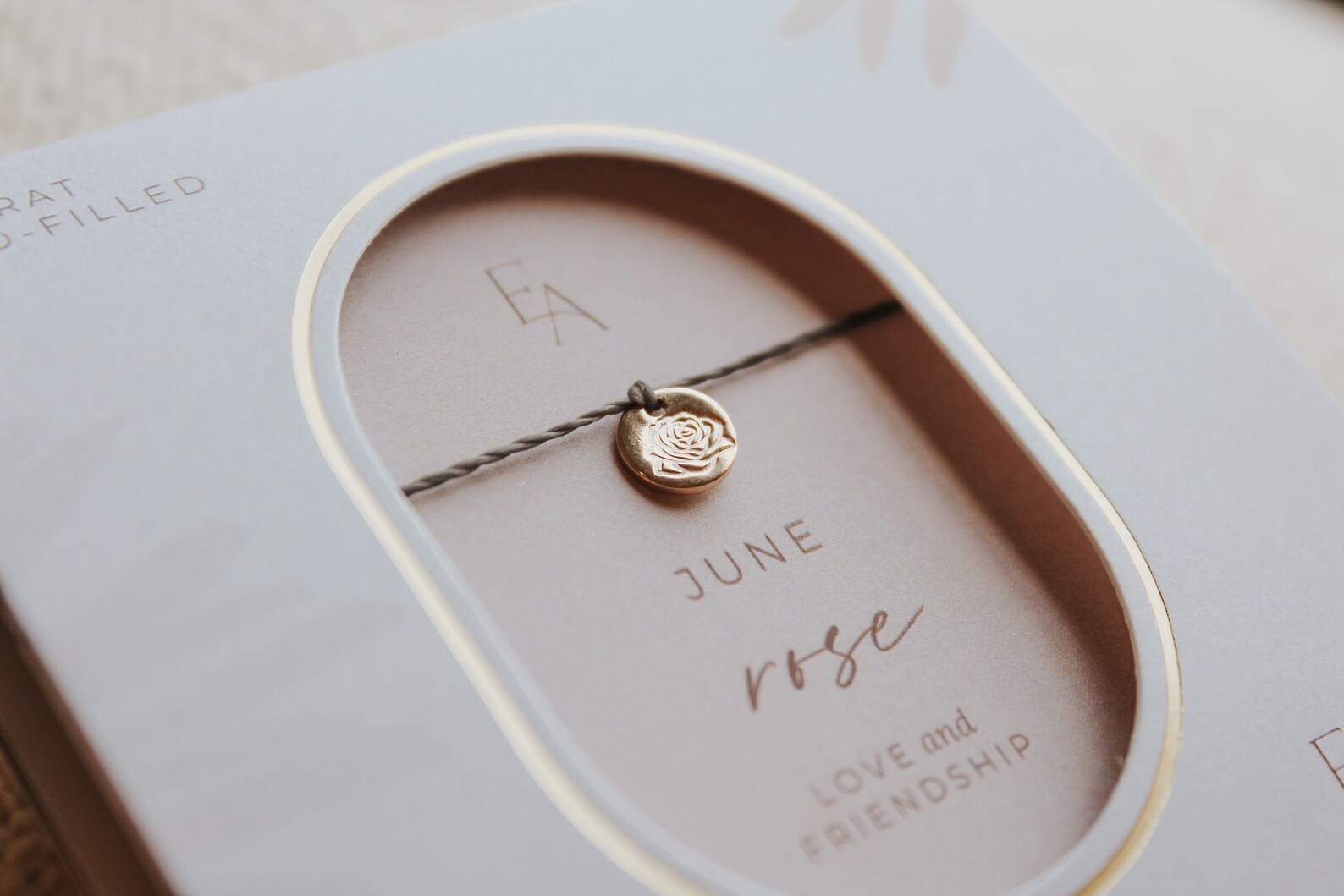 Rose Bracelet June Birth Flower Jewelry Gift for Bridesmaids | Etsy