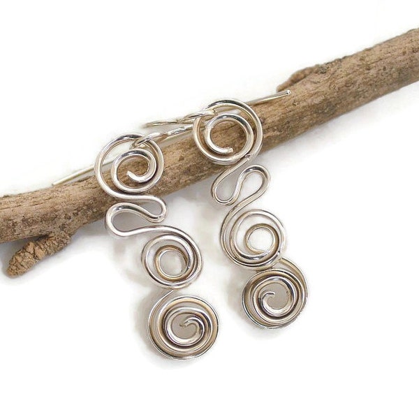 Abstract Earrings - Etsy