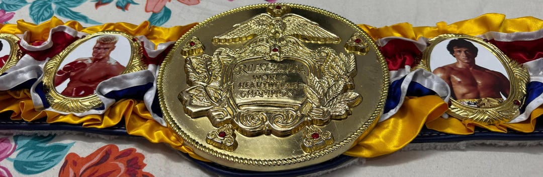 Rocky Ring Magazine Award Championship Title Belt - Etsy