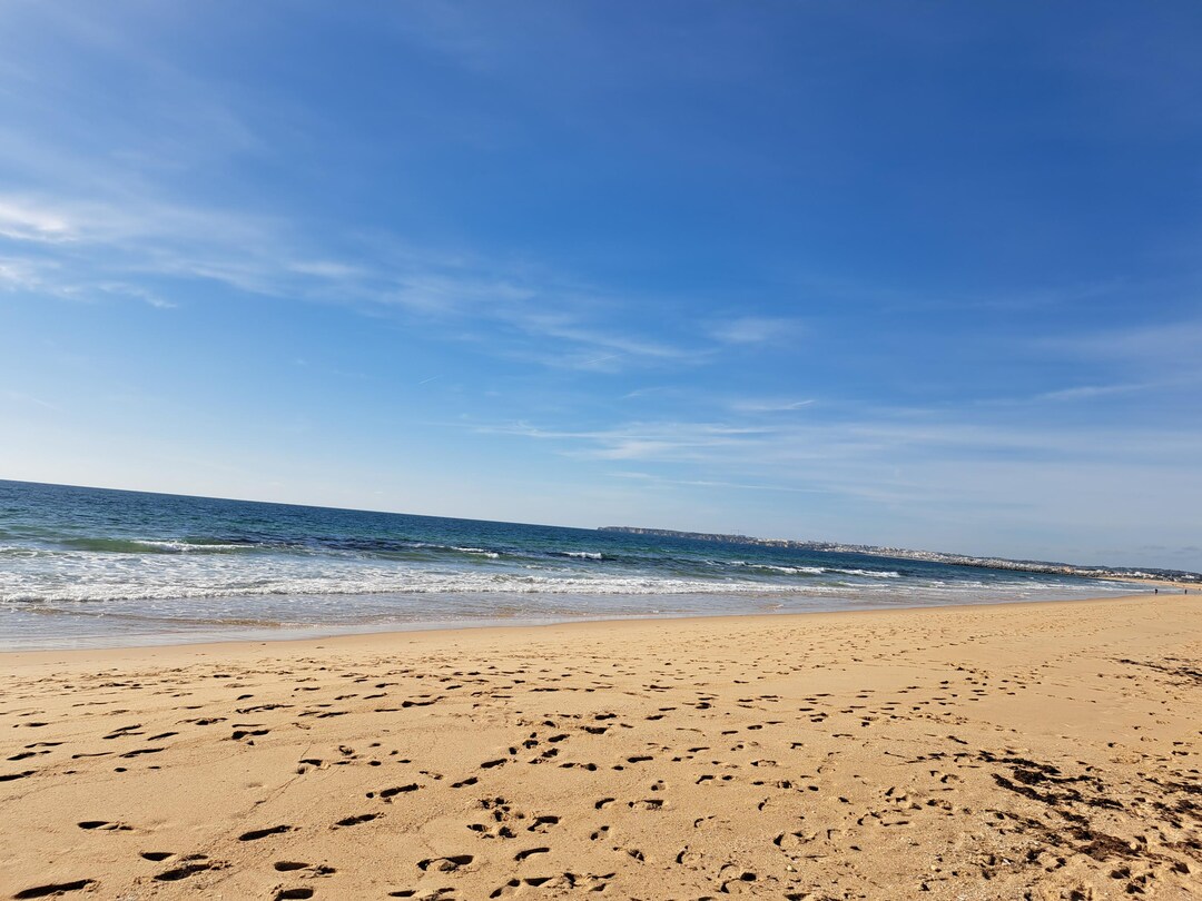 Alvor Beach Paradise: Algarve Coastal Digital Print - European Travel ...