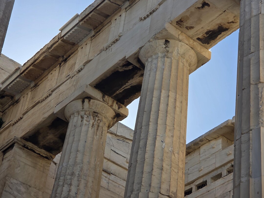 Ancient Greek Acropolis Architectural Model: Historical Athens Landmark ...