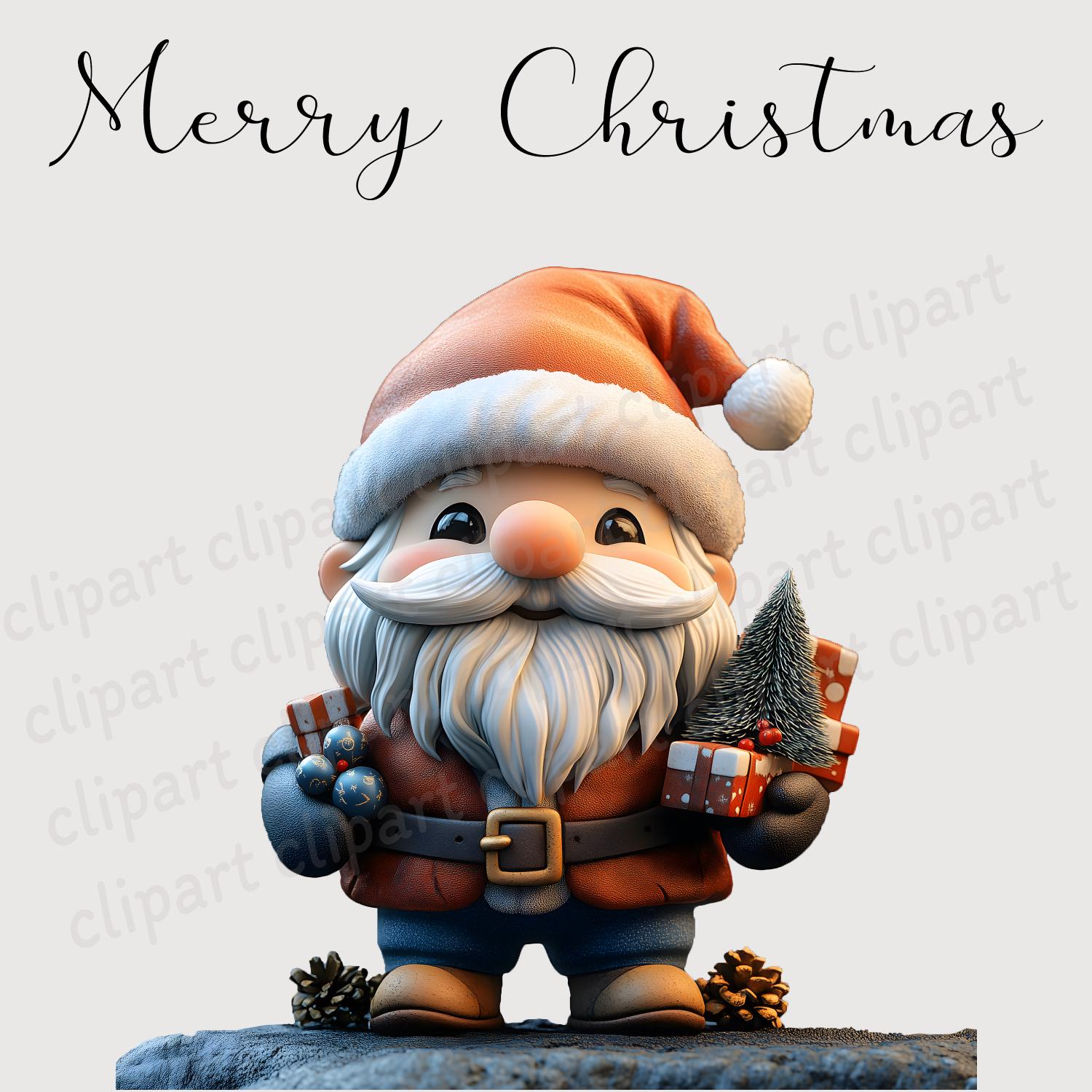 Christmas Gnomes in Png Format (300 DPI) for Personal and Commercial ...