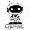 Transform Font Svg Bobot Alphebet Robot Head Svg Transform Letters Svg ...