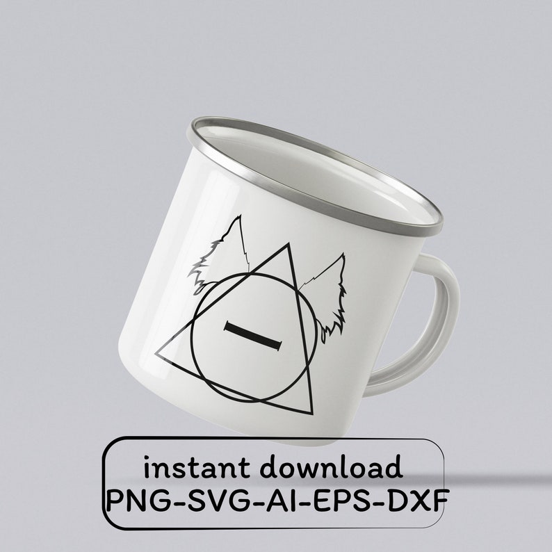 Fox in the Therian Star in Png Svg AI EPS and DXF Formats Files. Fox ...