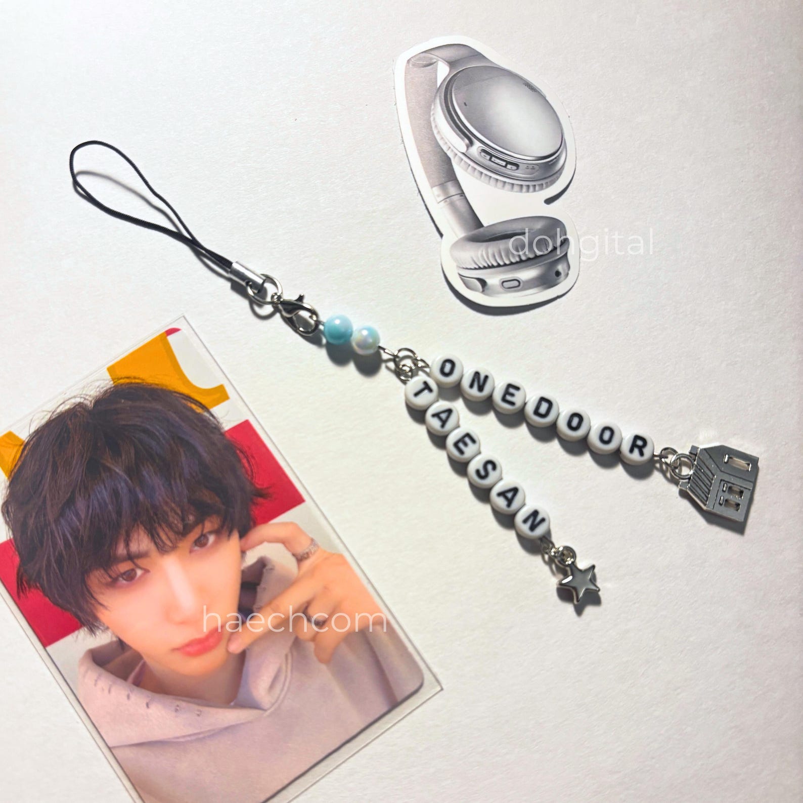 BOYNEXTDOOR BND Member X ONEDOOR Kpop Lightstick Charm Accessory Phone ...