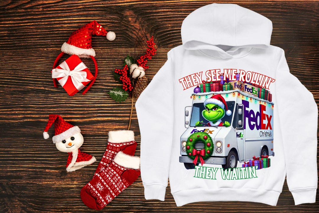 Christmas Fedex Worker, Christmas Fedex Shirt, Gift, Fedex Holiday ...