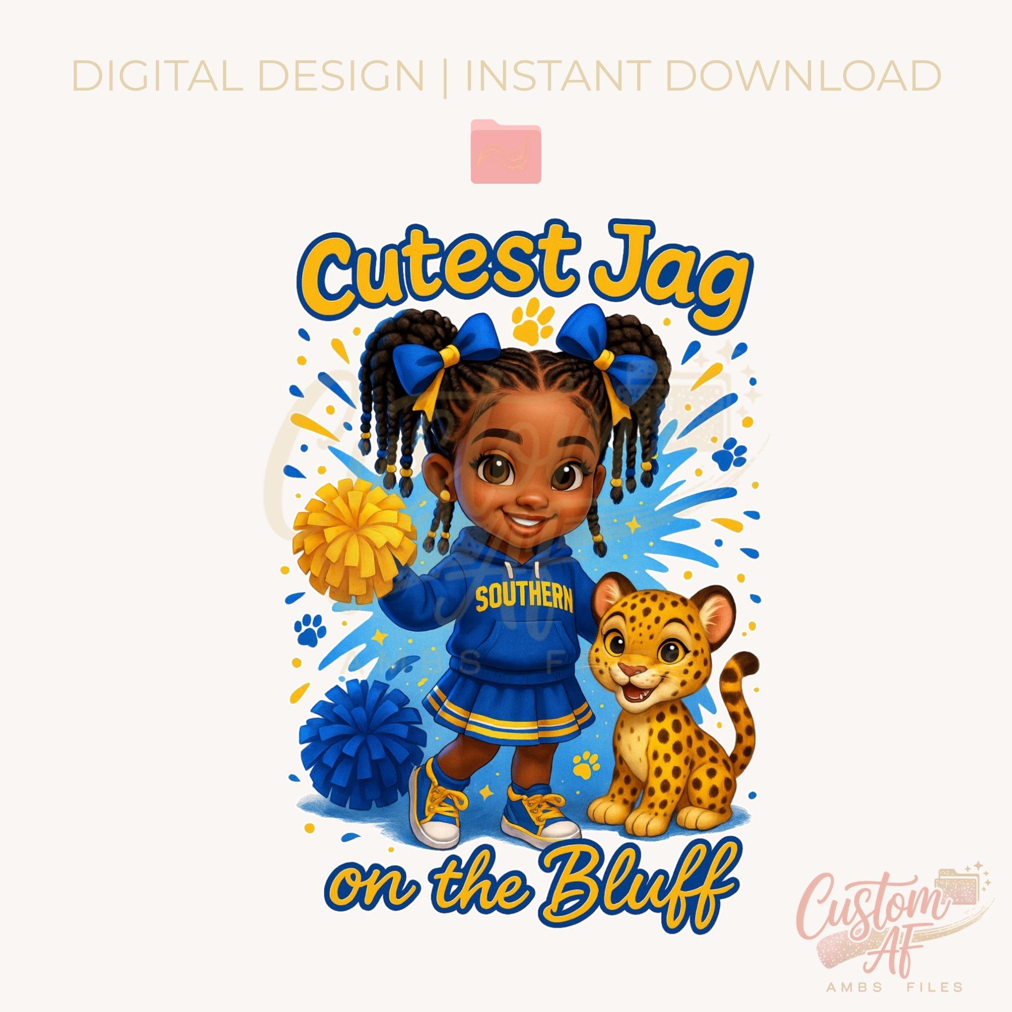 Cutest Jag on the Bluff 2025 | HBCU Inspired Cheer Girl & Baby Jaguar ...