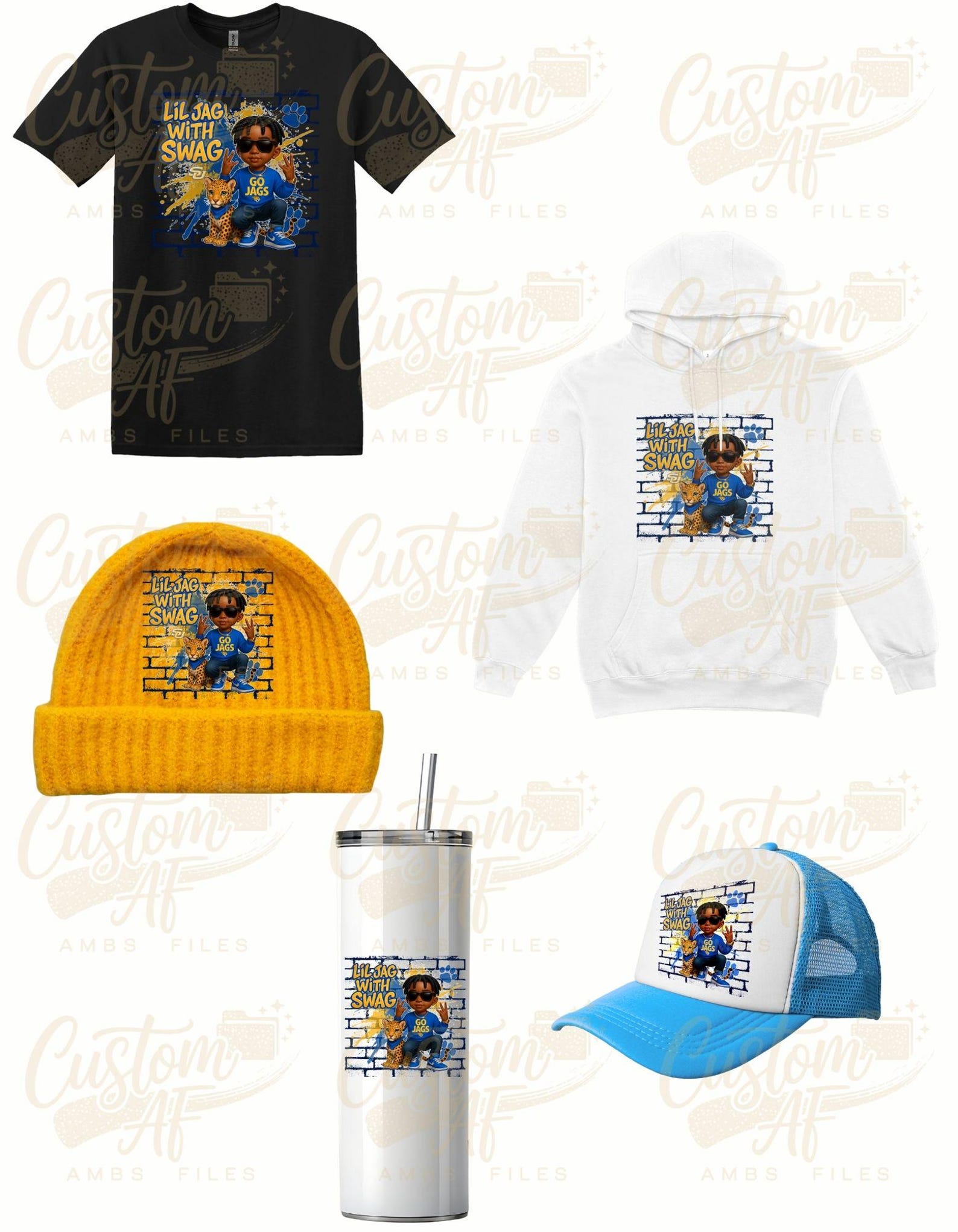 Lil Jag With Swag | Southern-inspired Kids Design | HBCU Game Day ...