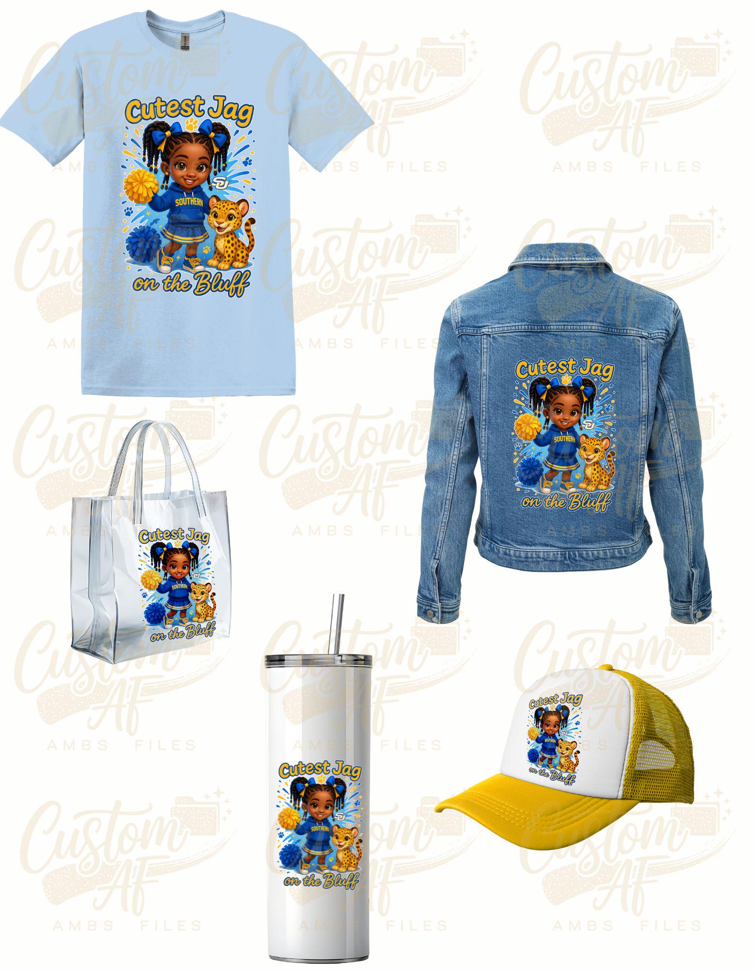 Cutest Jag on the Bluff 2025 | HBCU Inspired Cheer Girl & Baby Jaguar ...