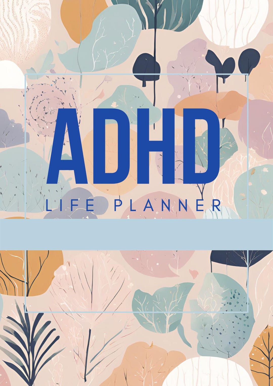 2025 ADHD Digital Planner, Minimalist Design, 140 Pages Printable ...