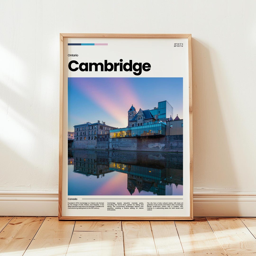 Cambridge Poster, Cambridge Print, Cambridge Photo, Cambridge Wall Art ...