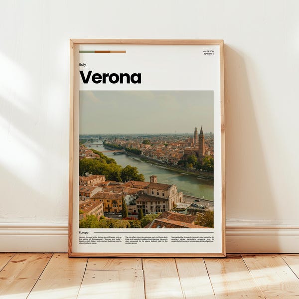 Verona Photo Poster - Etsy