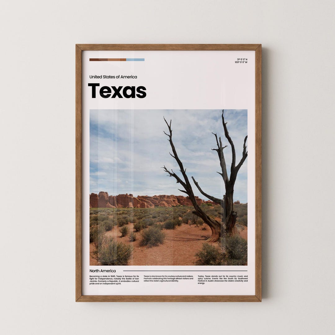 TEXAS Travel Poster, Texas Poster, Texas Photo Poster, Texas Art Print ...