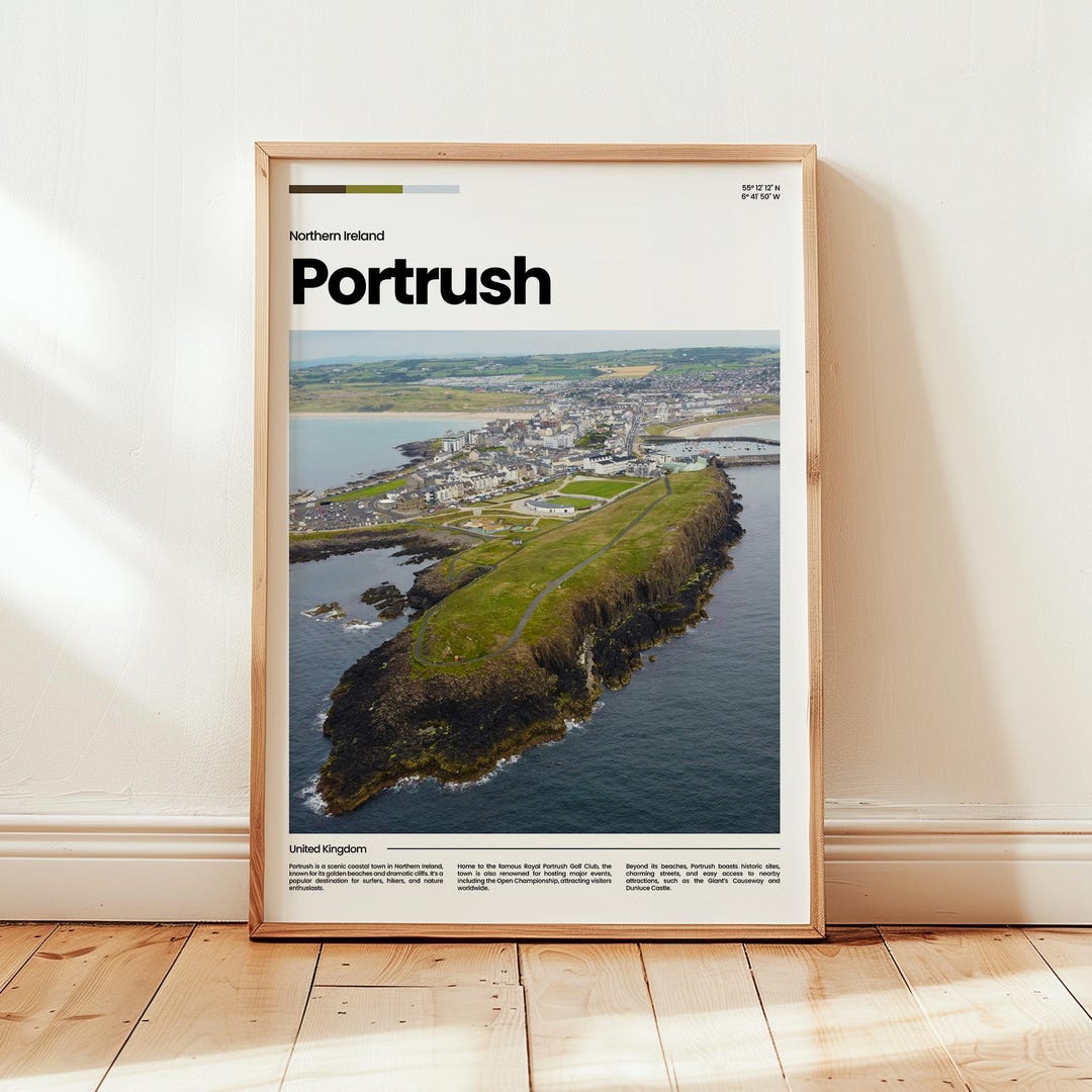 Portrush Poster, Portrush Print, Portrush Photo, Portrush Wall Art ...