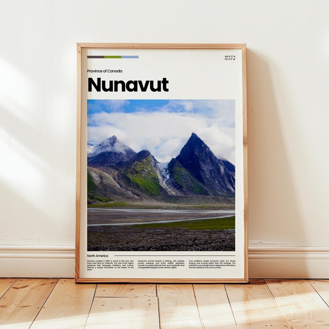 Nunavut Poster, Nunavut Print, Nunavut Photo, Nunavut Wall Art, Canada ...