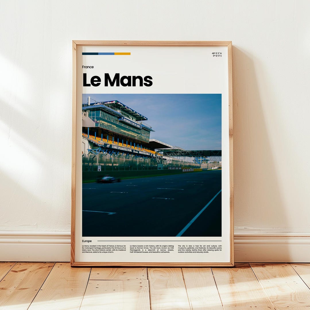 Le Mans Poster, Le Mans Print, Le Mans Photo, Le Mans Wall Art, France ...