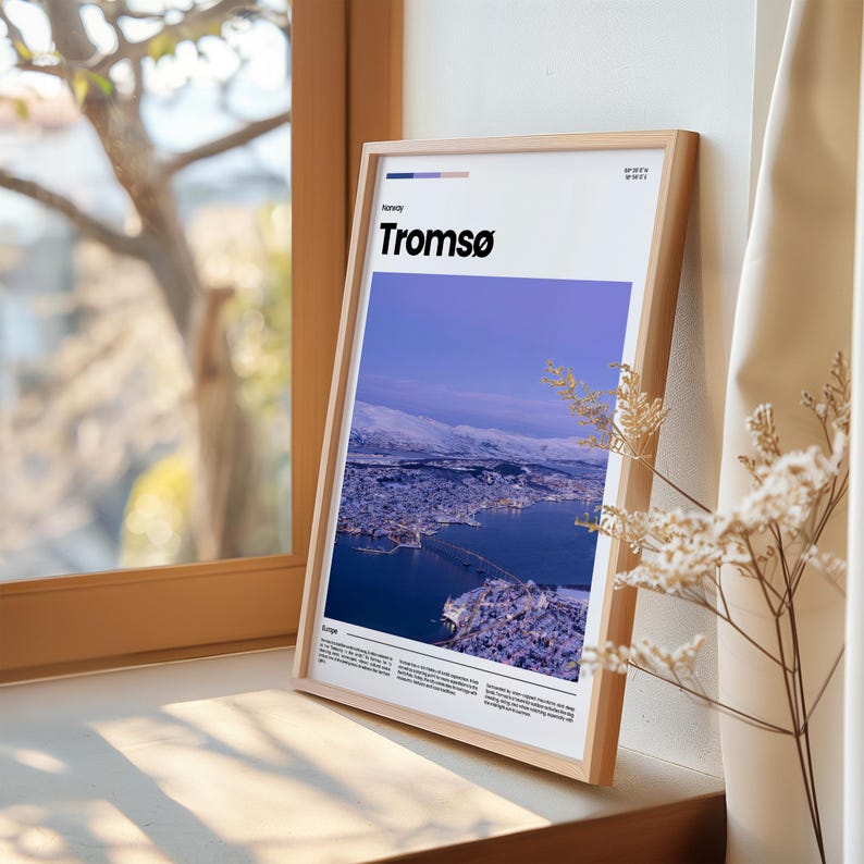 Tromso Poster, Tromso Print, Tromso Photo, Tromso Wall Art, Norway ...