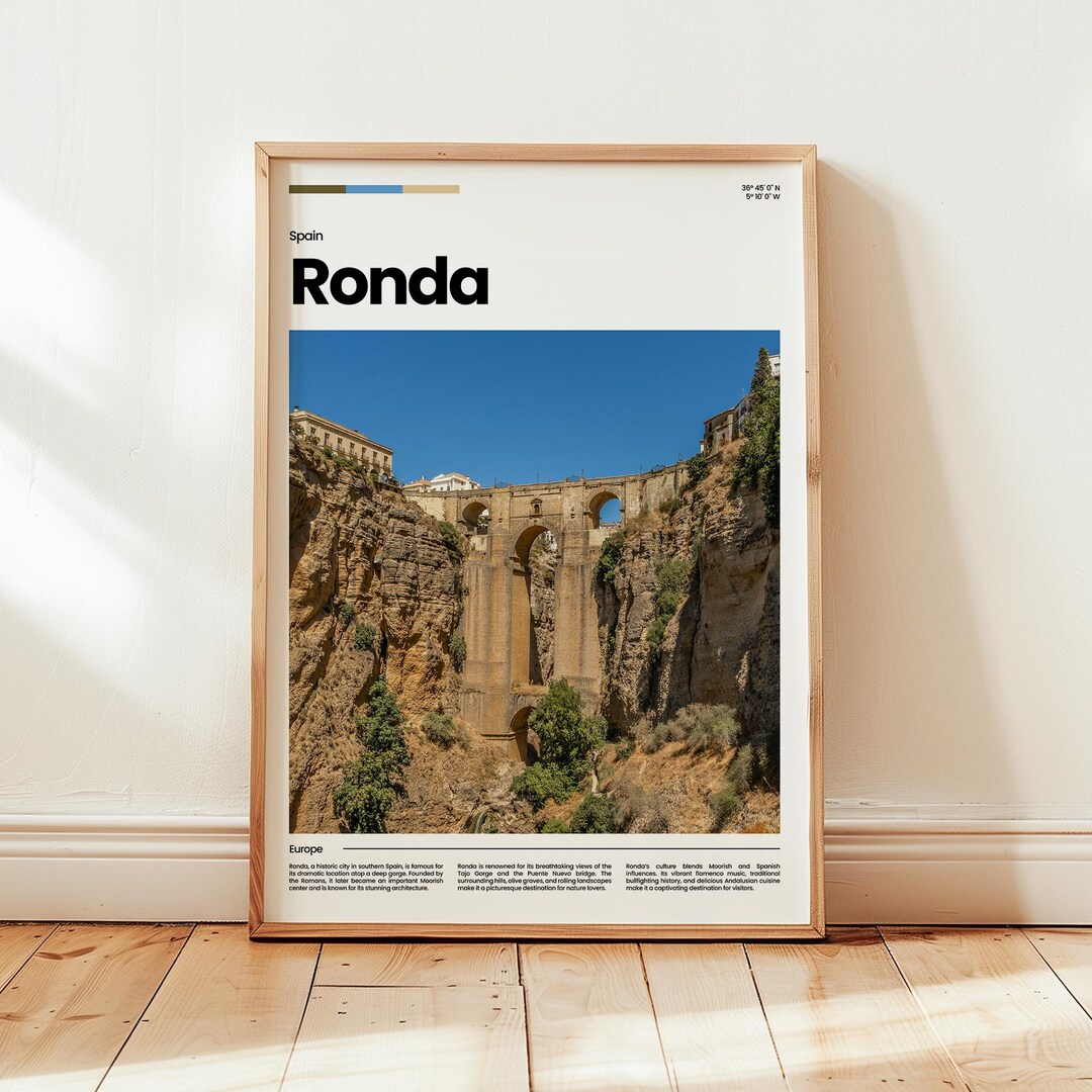 Ronda Poster, Ronda Print, Ronda Photo, Spain Poster, Spain Print ...