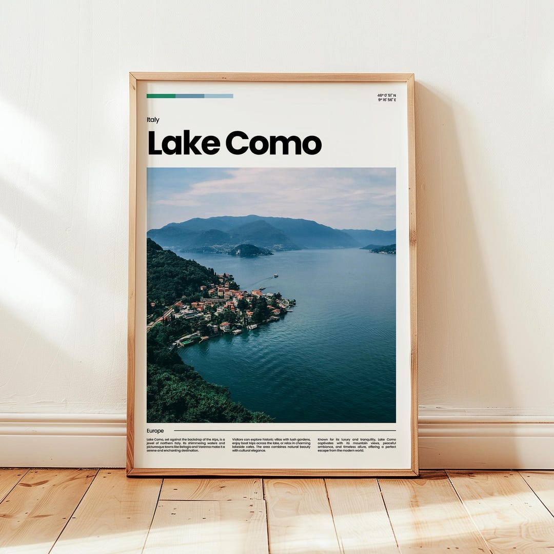 Lake Como Poster, Lake Como Print, Lake Como Photo, Lake Como Wall Art ...