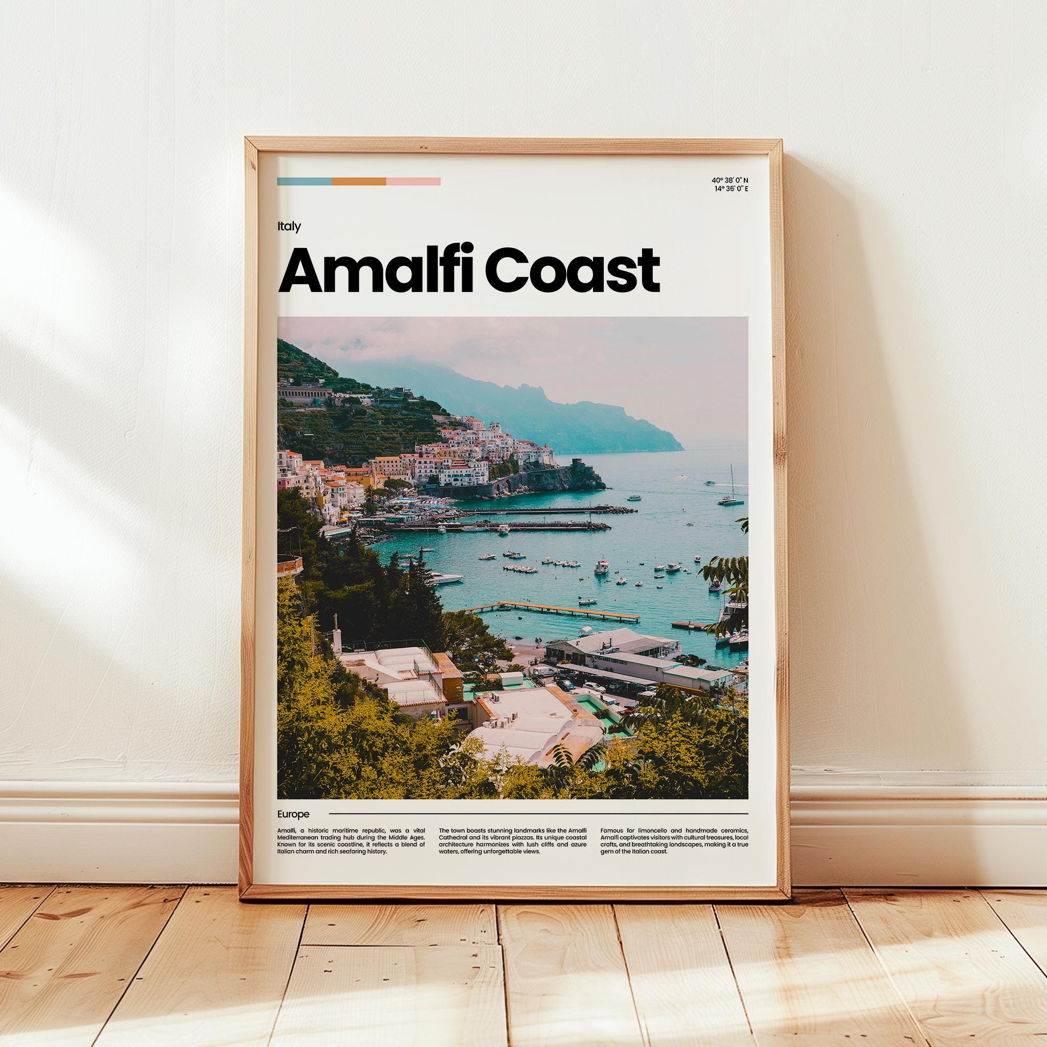 Amalfi Coast Poster, Amalfi Coast Print, Amalfi Coast Photo, Amalfi Coast Wall Art, Italy Poster ...
