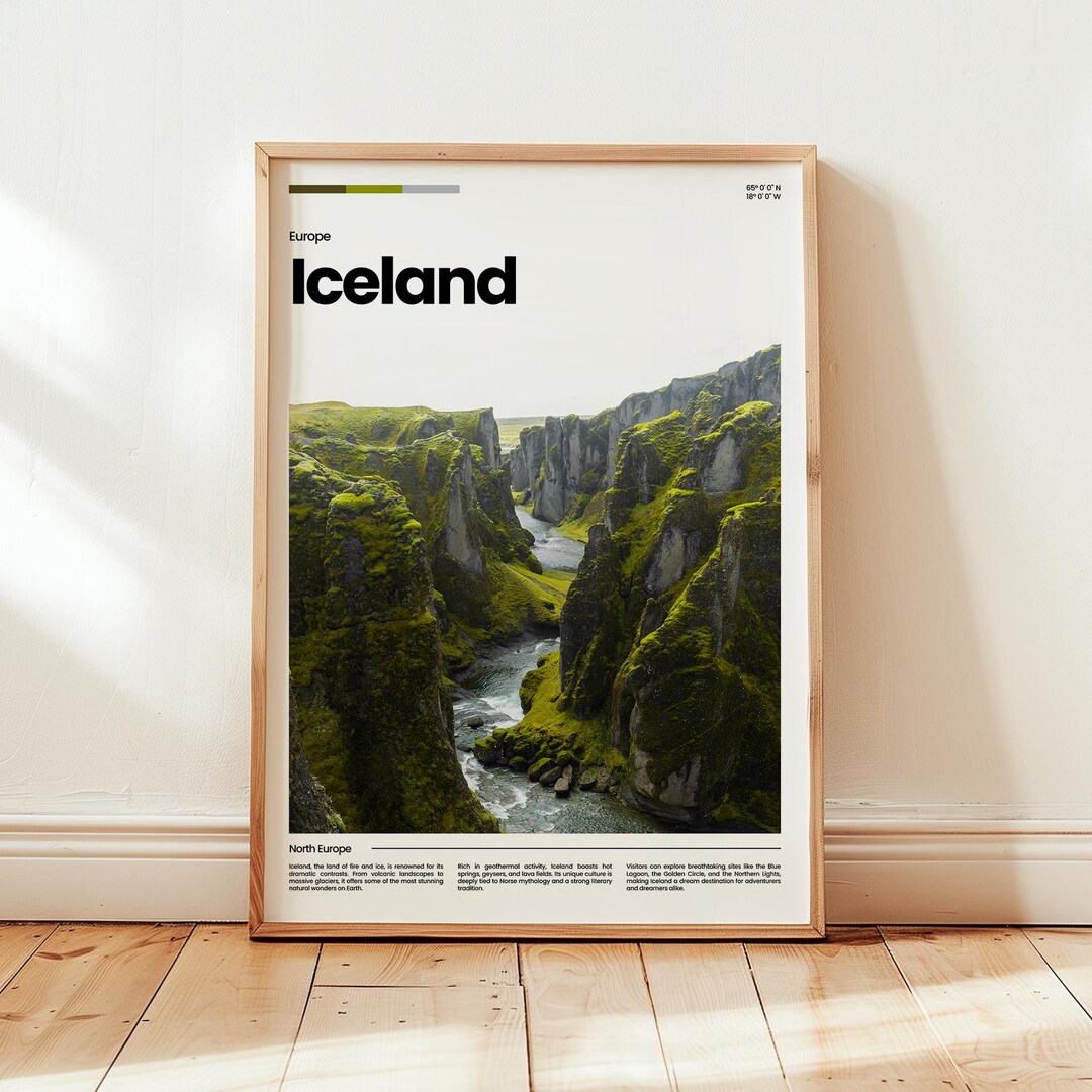 Iceland Poster, Iceland Print, Iceland Photo, Iceland Wall Art, Europe ...