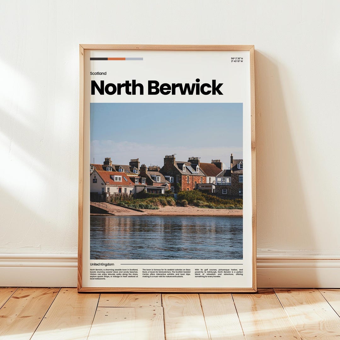 North Berwick Poster, North Berwick Print, North Berwick Photo, North ...