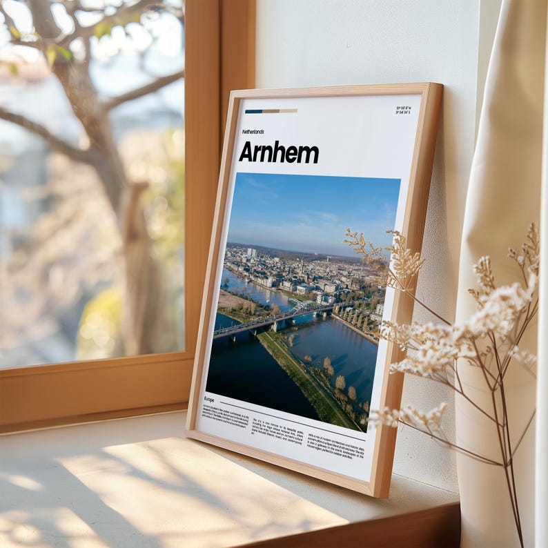 Arnhem Poster, Arnhem Print, Arnhem Photo, Arnhem Wall Art, Netherlands ...