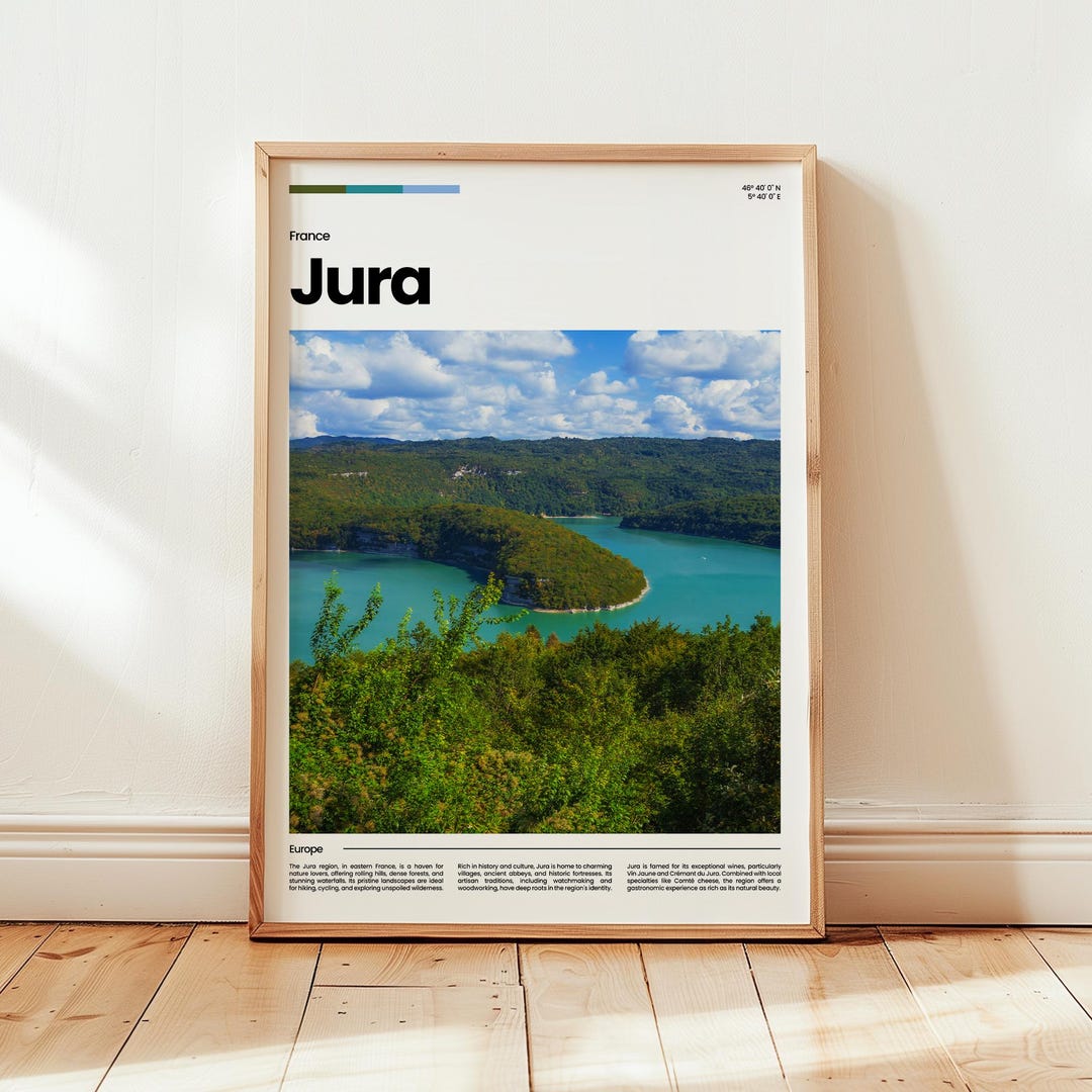 Jura Poster, Jura Print, Jura Photo, Jura Wall Art, France Poster ...