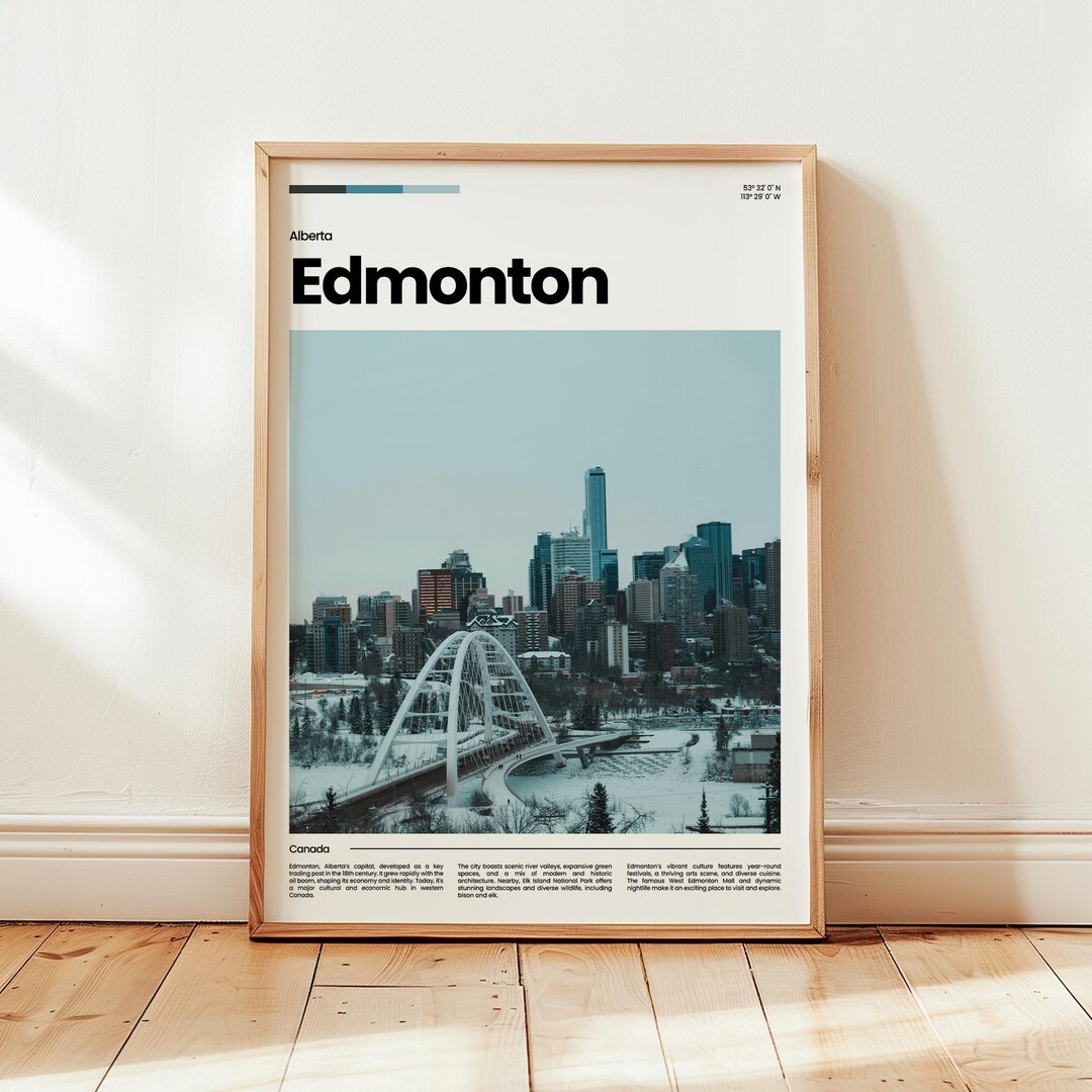 Edmonton Poster, Edmonton Print, Edmonton Photo, Edmonton Wall Art ...