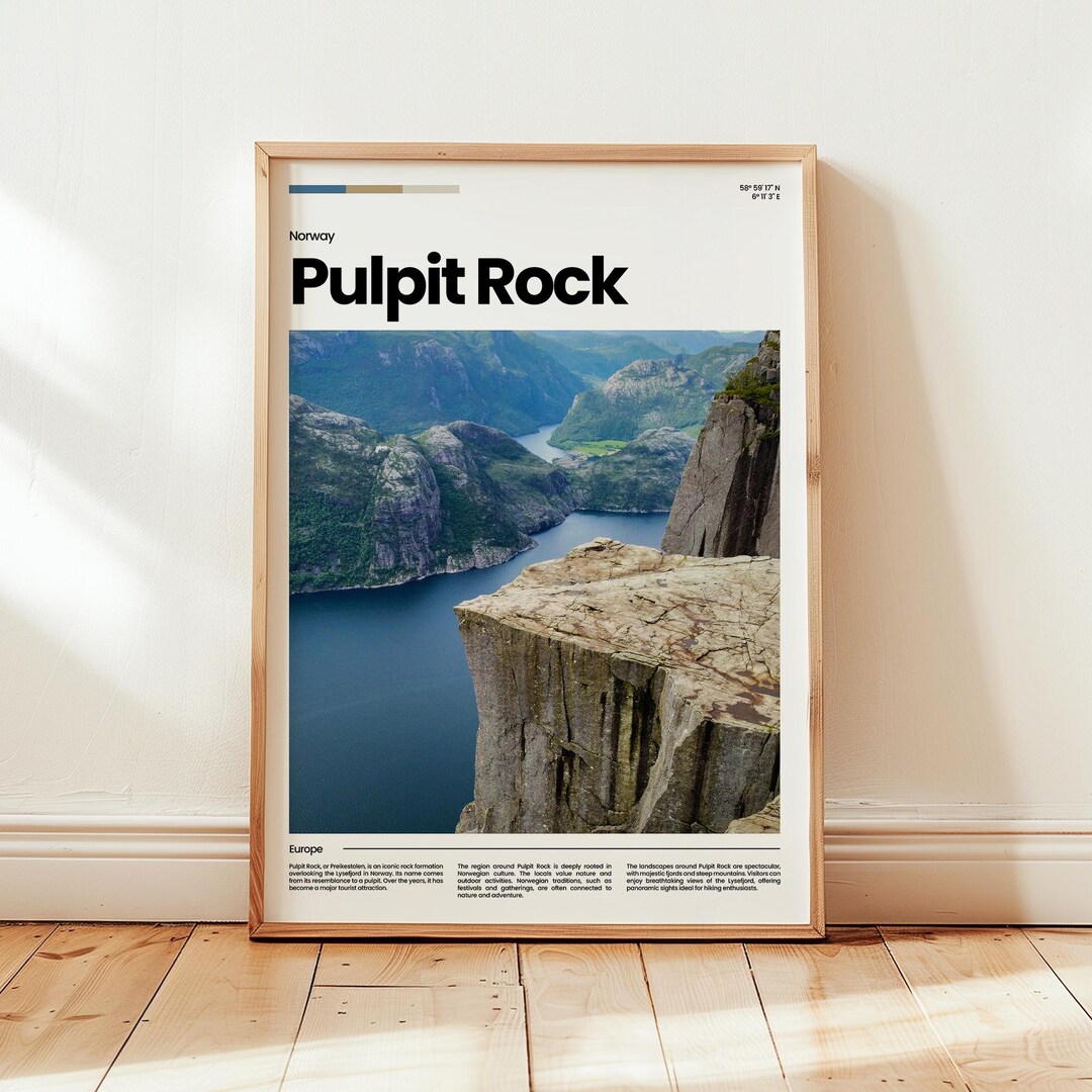 Pulpit Rock Poster, Pulpit Rock Print, Pulpit Rock Photo, Pulpit Rock ...