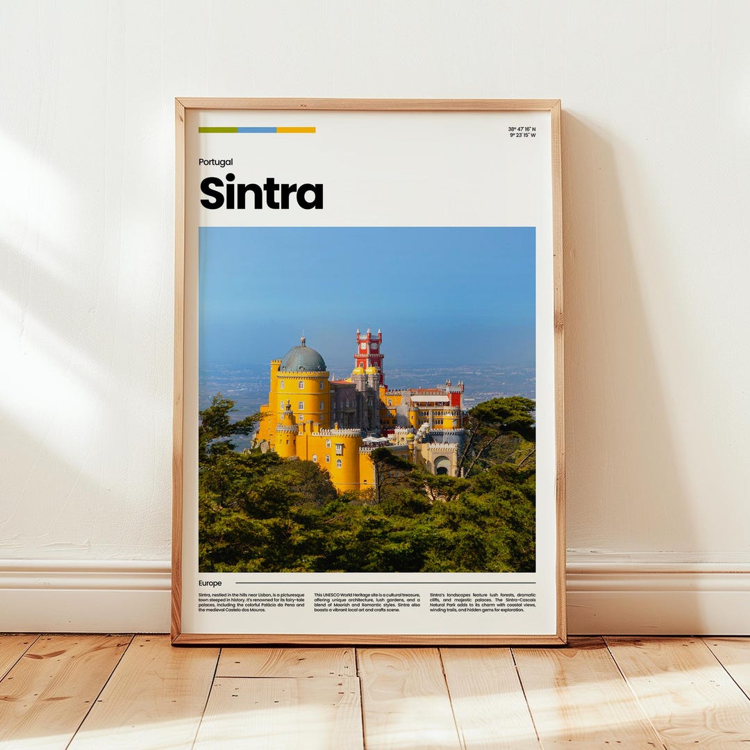 Sintra Poster, Sintra Print, Sintra Photo, Sintra Wall Art, Portugal ...