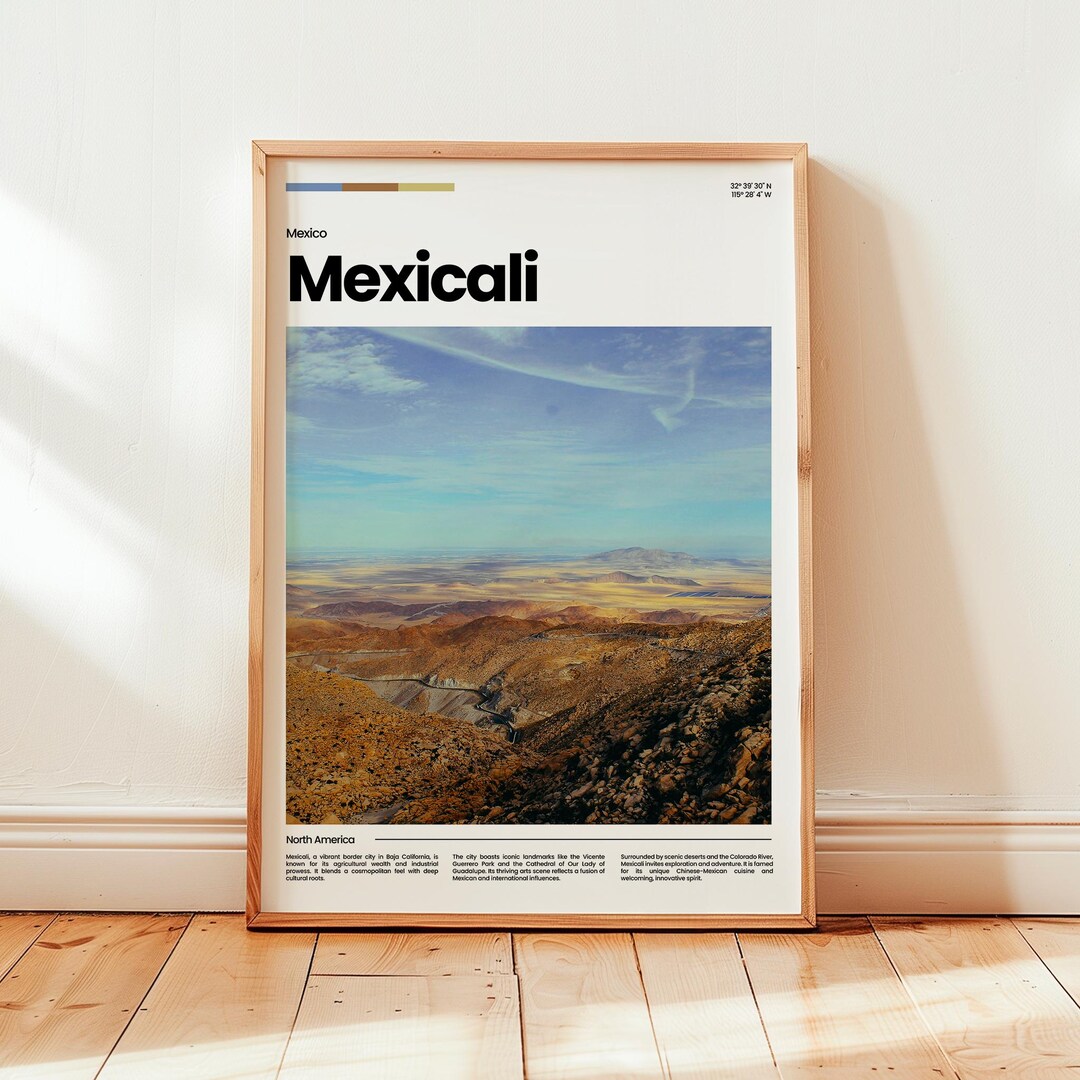 Mexicali Poster, Mexicali Print, Mexicali Photo, Mexicali Travel Poster ...