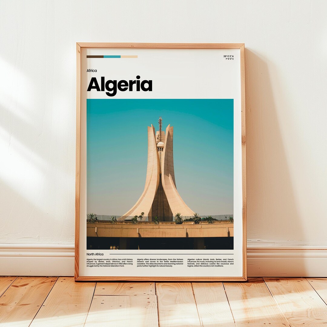 Algeria Poster, Algeria Print, Algeria Photo, Algeria Travel Poster ...