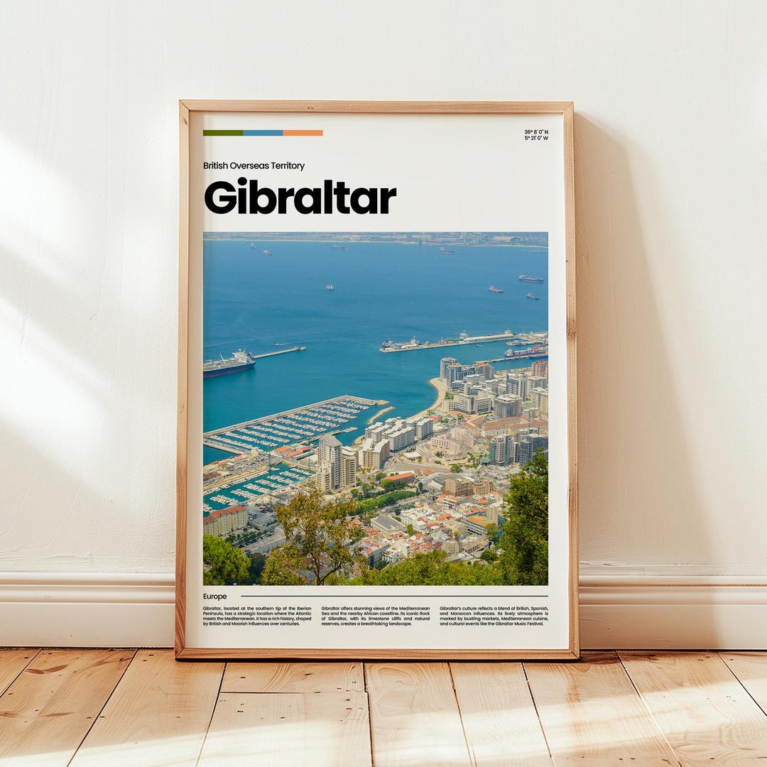 Gibraltar Poster, Gibraltar Print, Gibraltar Photo, Gibraltar Wall Art ...