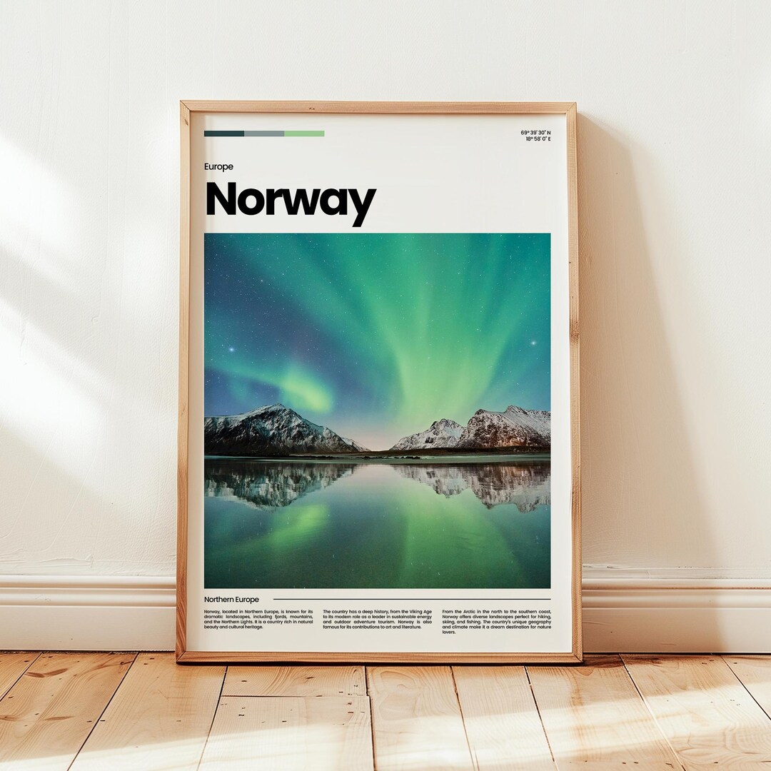 Norway Poster, Norway Print, Norway Photo, Norway Wall Art, Europe ...