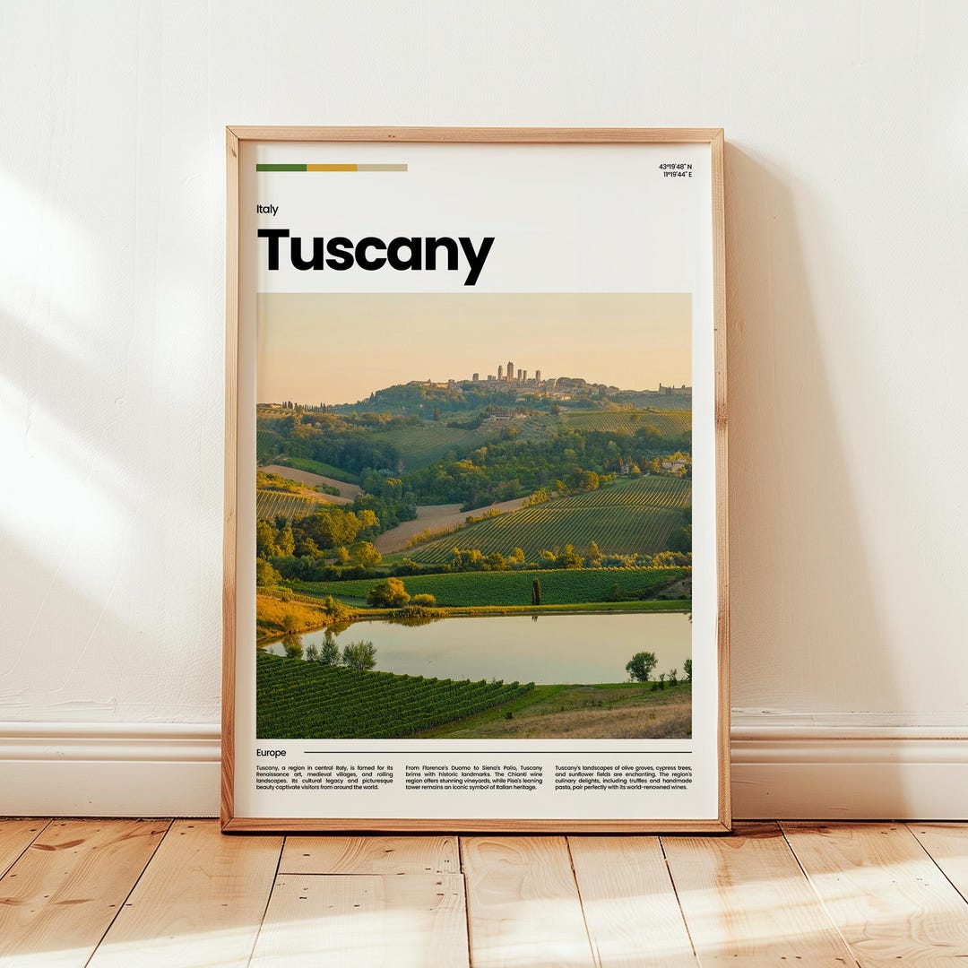 Tuscany Poster, Tuscany Print, Tuscany Photo, Tuscany Wall Art, Italy ...